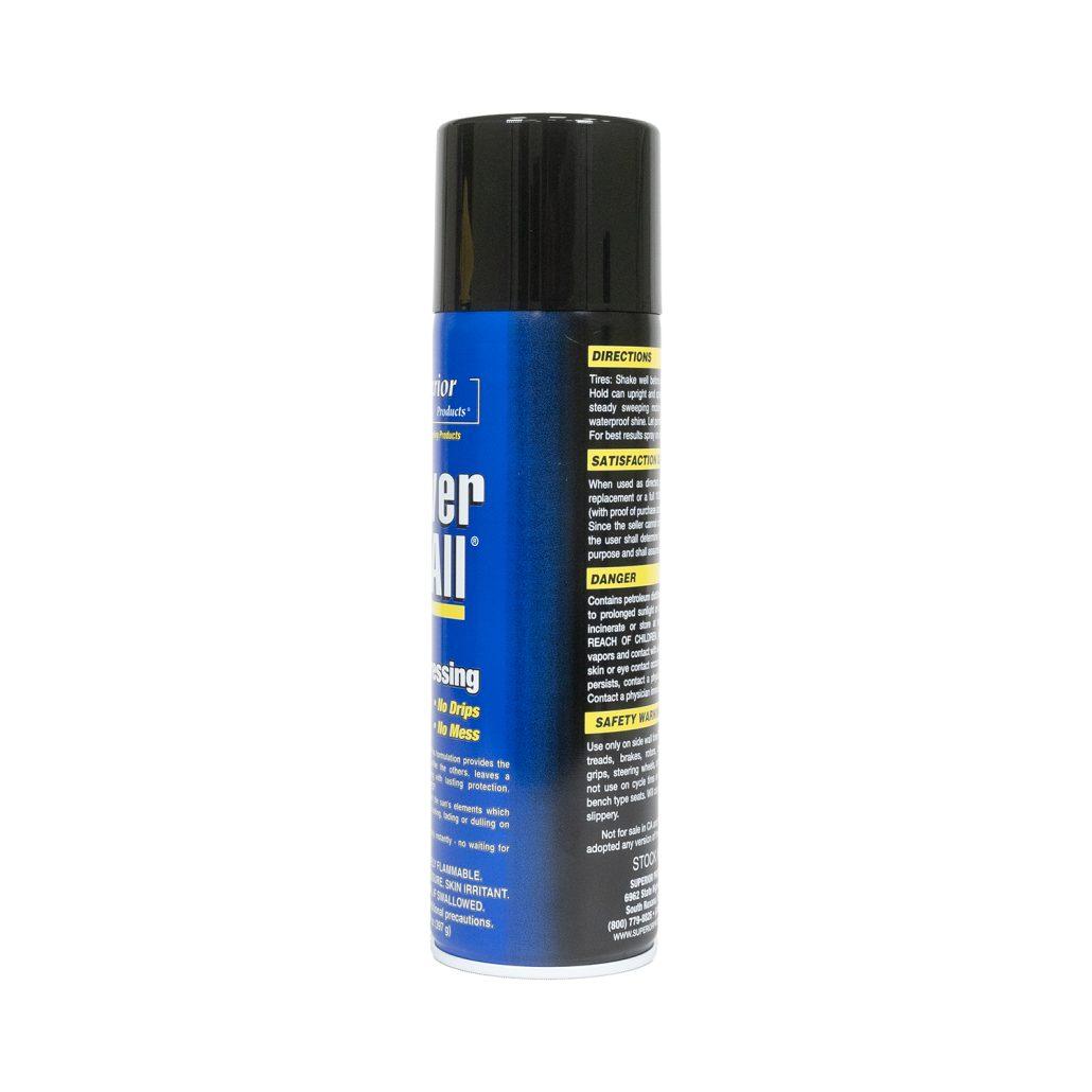 Cover All High-Gloss Aerosol - Tire Shine & Dressing - Superior Products