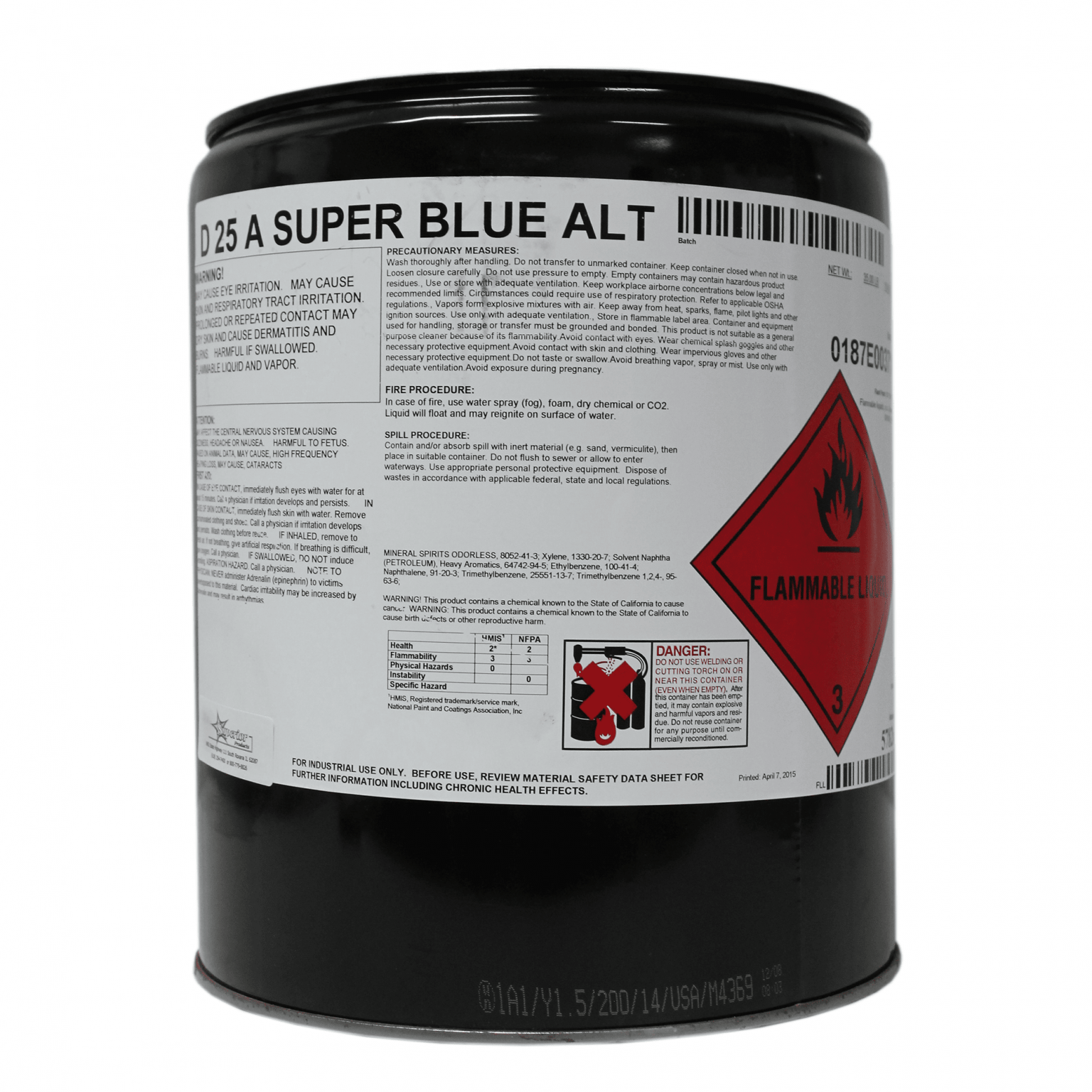 Super Blue - Degreaser - Superior Products